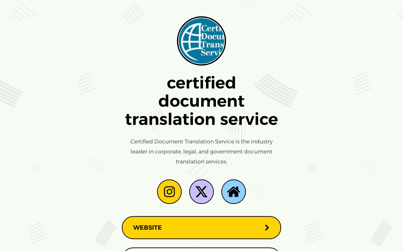 certified document translation service